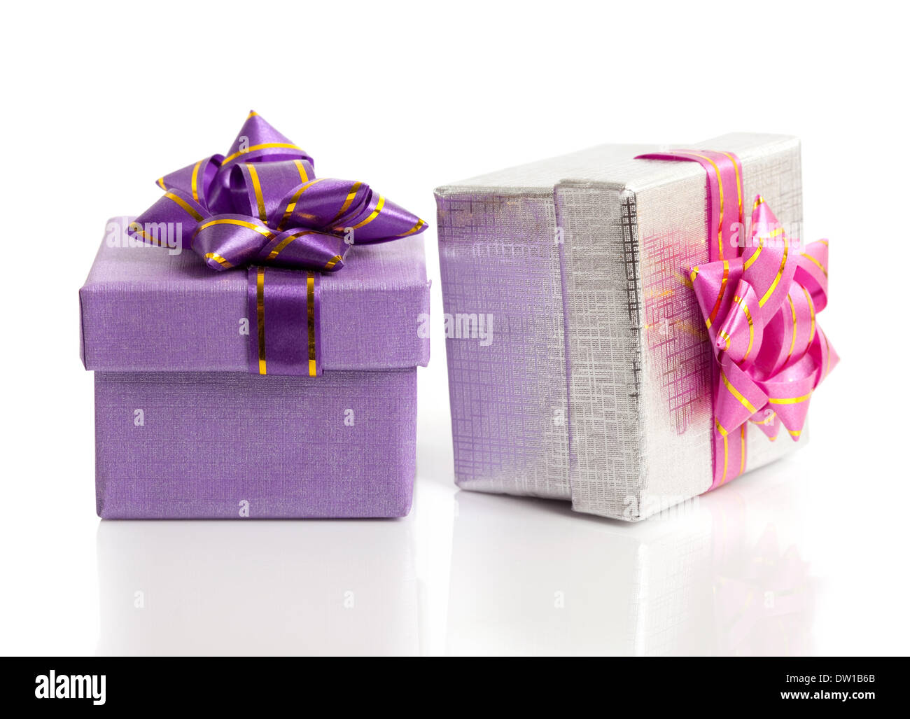 Christmas card gift boxes on Cut Out Stock Images & Pictures - Alamy