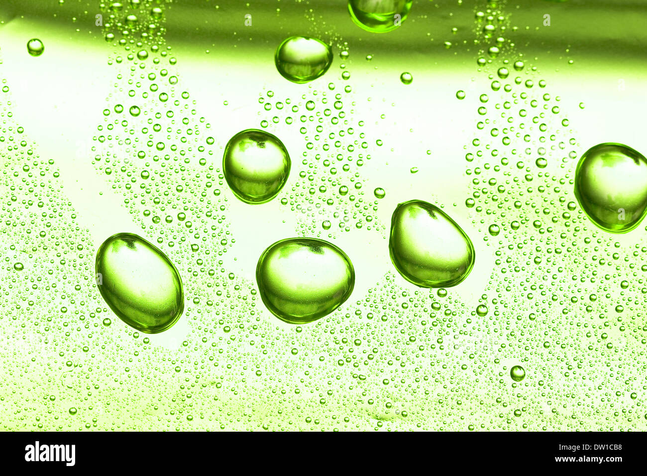 green water drop for background Stock Photo - Alamy