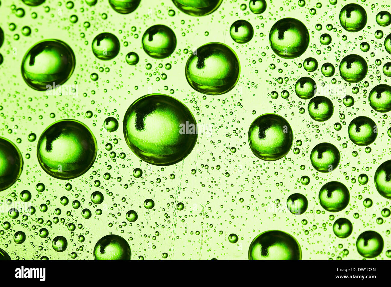 green water drop for background Stock Photo - Alamy