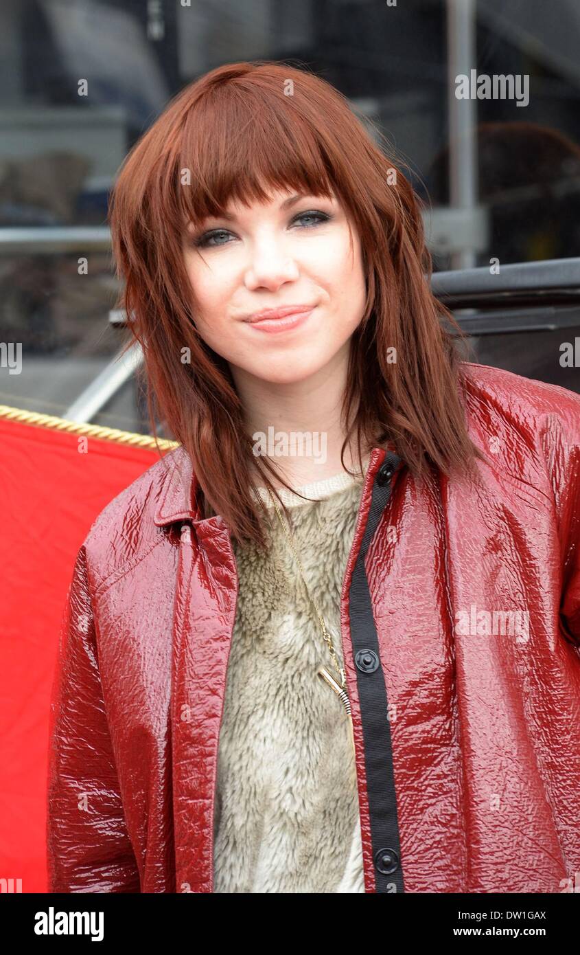 New York, NY, USA. 25th Feb, 2014. Carly Rae Jepsen at the press ...