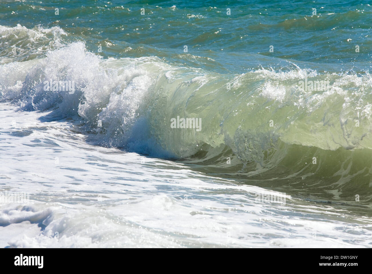 Sea surf wave (nature background Stock Photo - Alamy