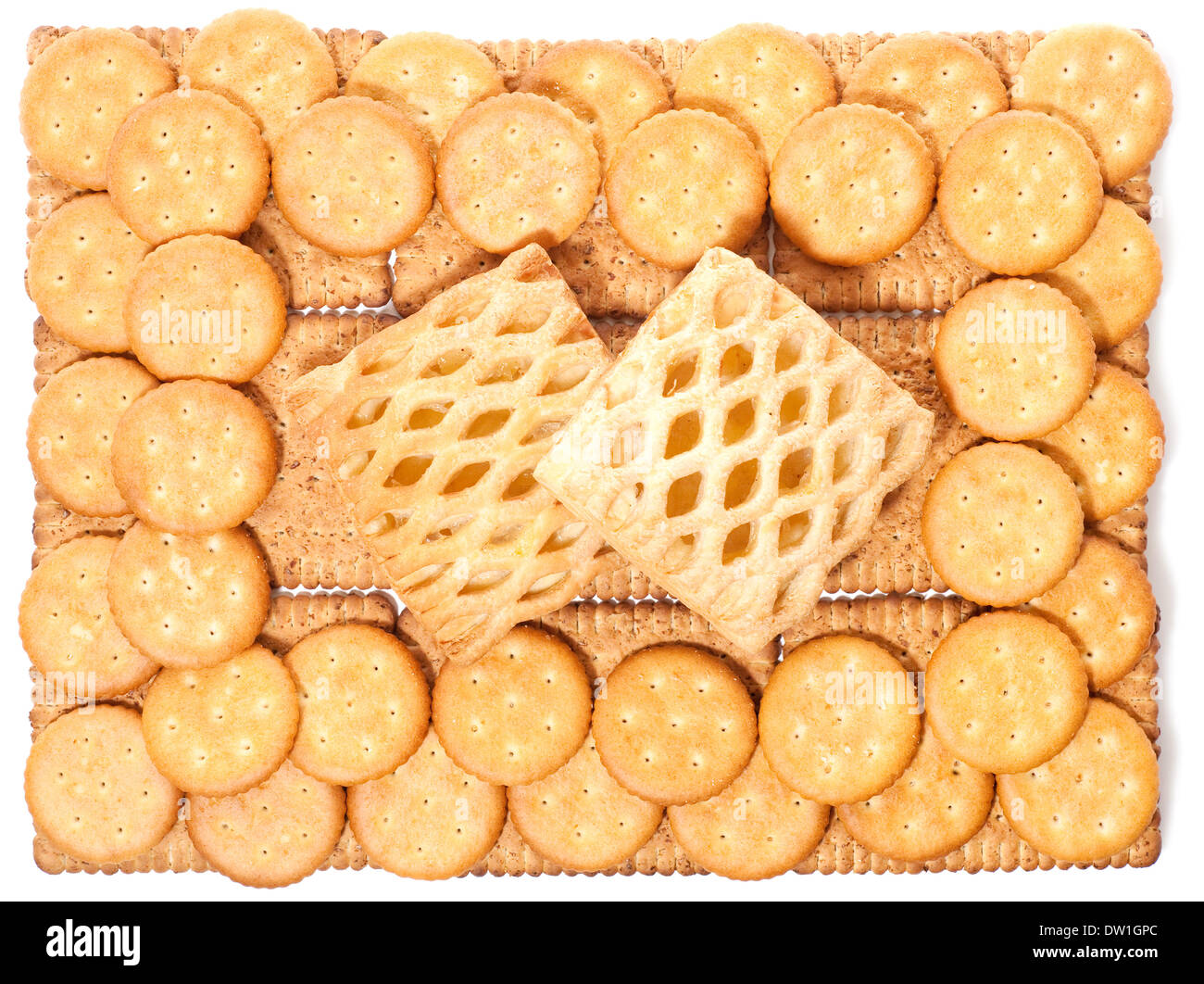 Rectangle biscuits hi-res stock photography and images - Alamy