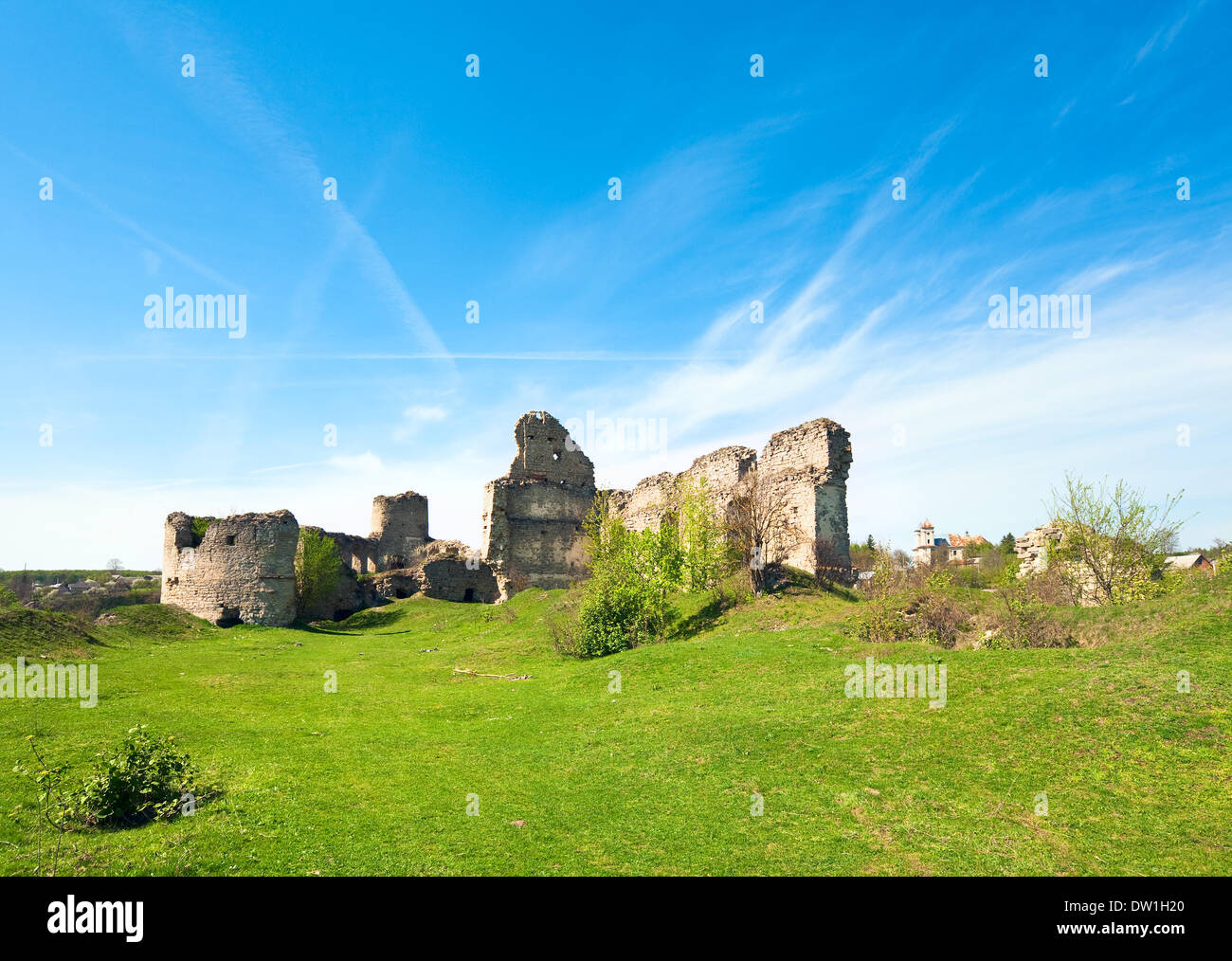 Ancient fortress ruins Stock Photo - Alamy