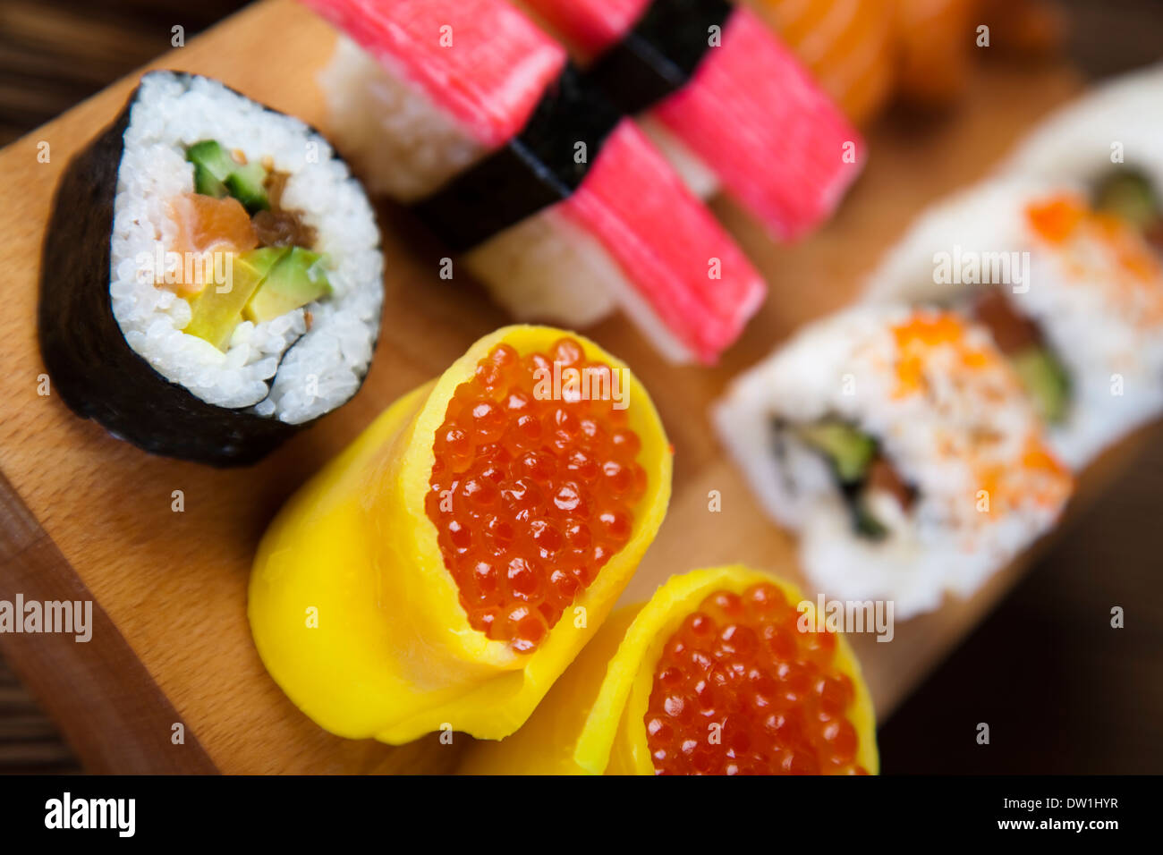 Traditional japanese food Stock Photo - Alamy