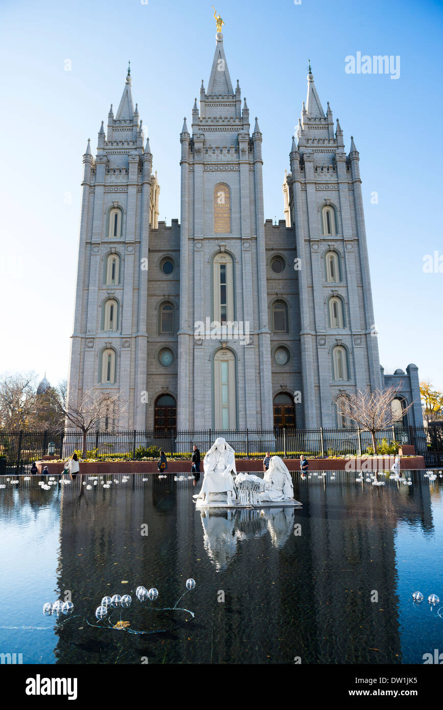 The Salt Lake Temple is a temple of The Church of Jesus Christ of ...