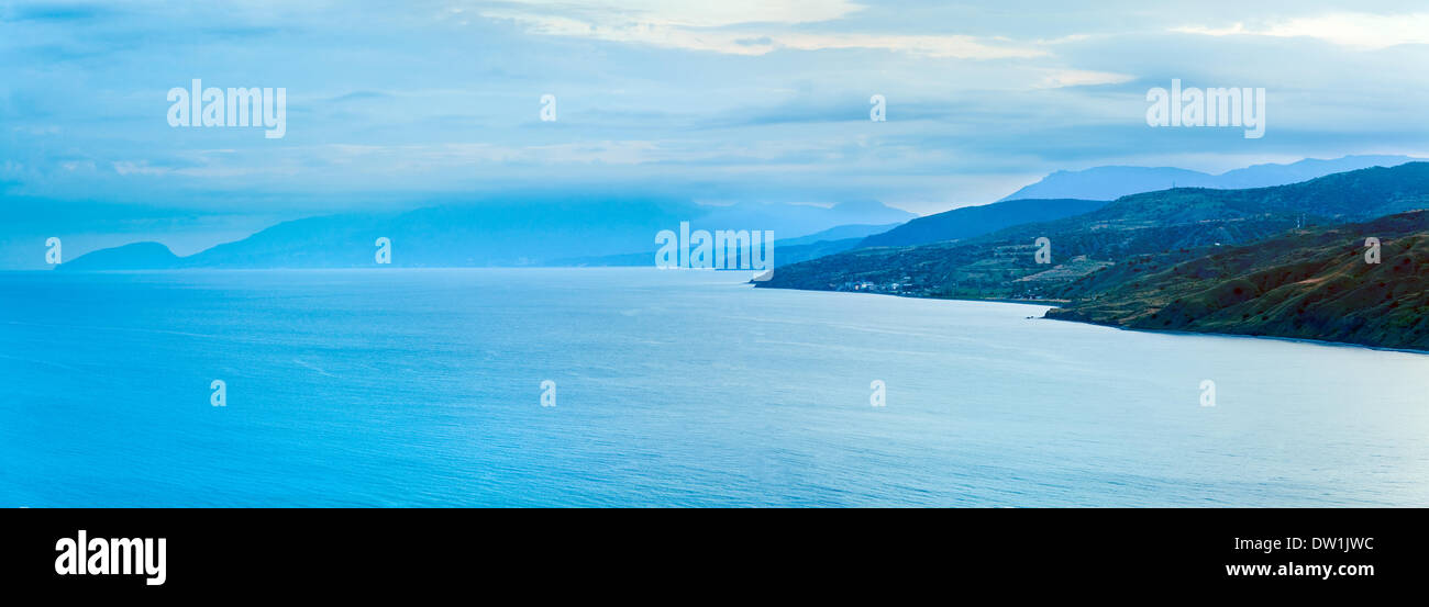 View from watchtower at sea Stock Photo - Alamy