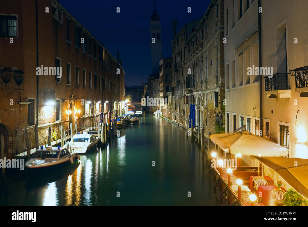 Venice night view hi-res stock photography and images - Alamy