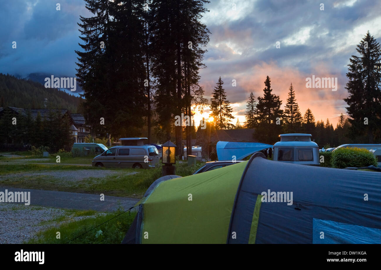 Camping ground italy hi-res stock photography and images - Alamy