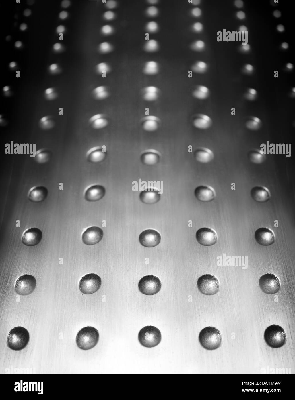 metal surface background with holes Stock Photo - Alamy