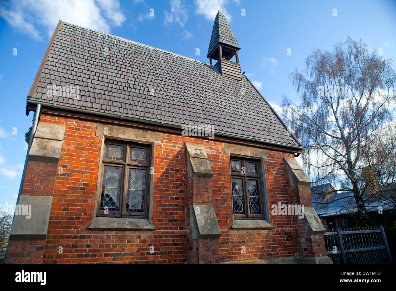 The 1856 chapel at World Heritage-listed Brickendon Estate Stock Photo ...