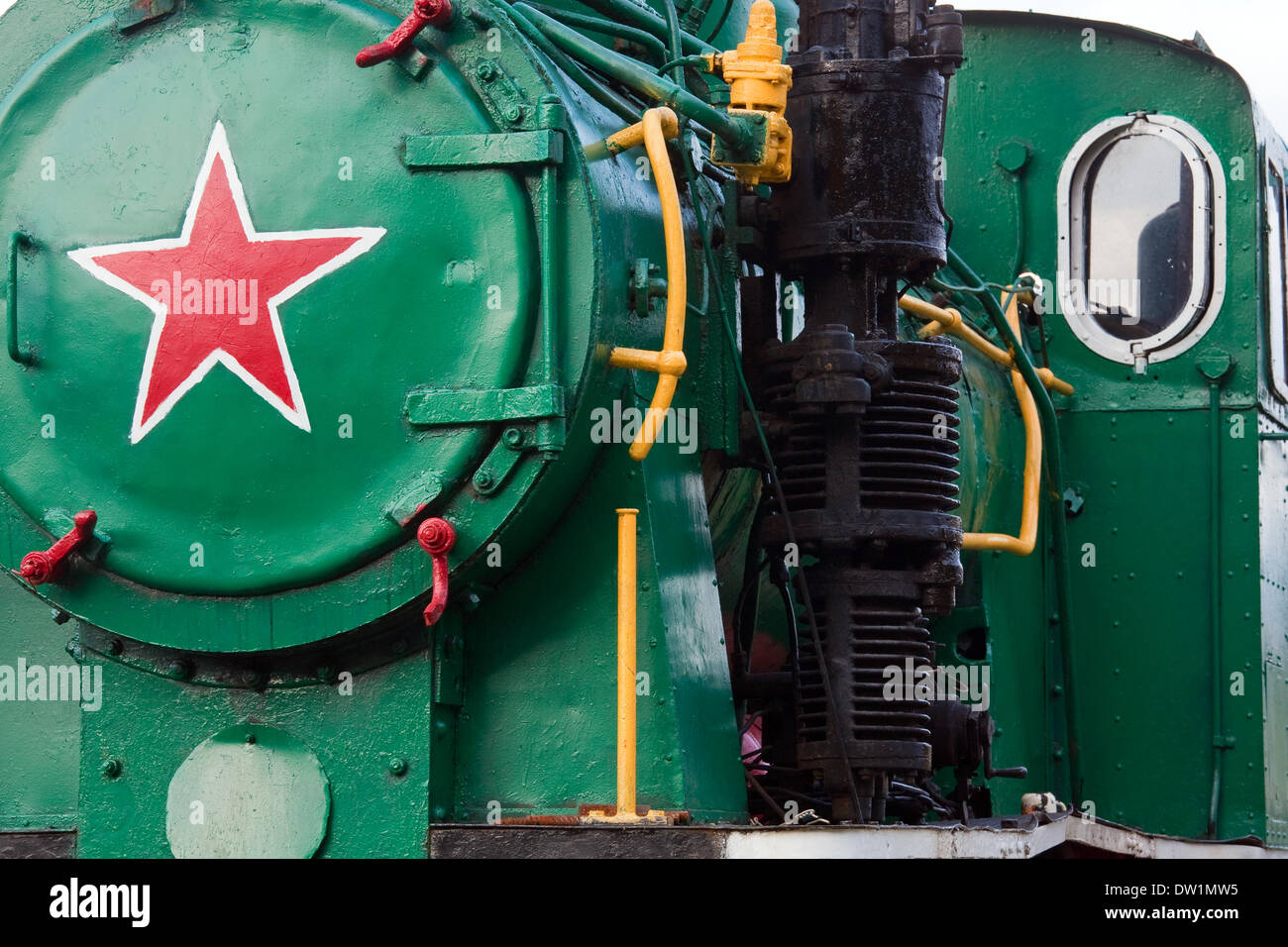 Soviet locomotive hi-res stock photography and images - Alamy