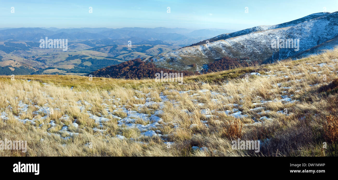First frost in mountain hi-res stock photography and images - Alamy
