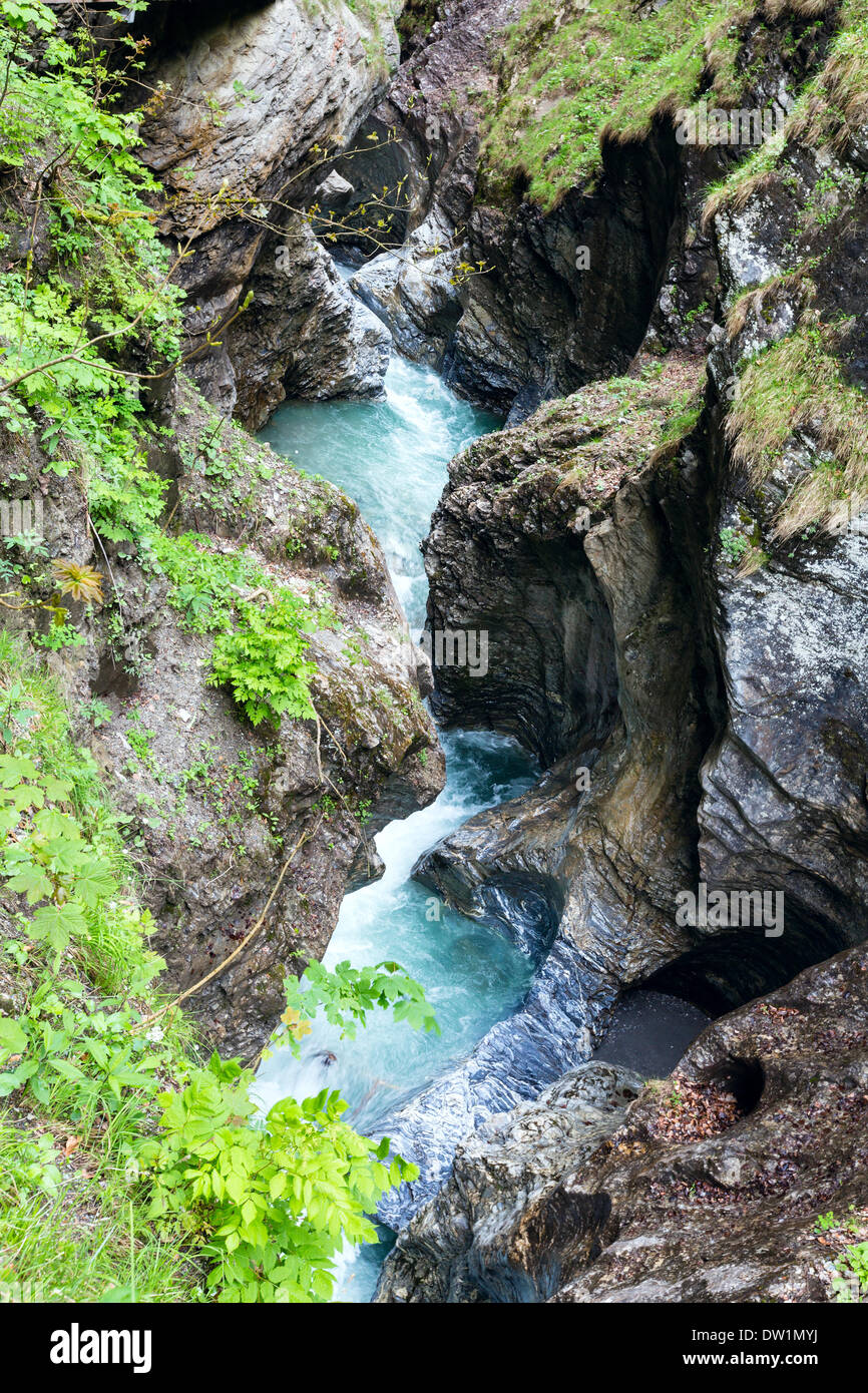 Liechtensteinklamm gorge (Austria Stock Photo - Alamy