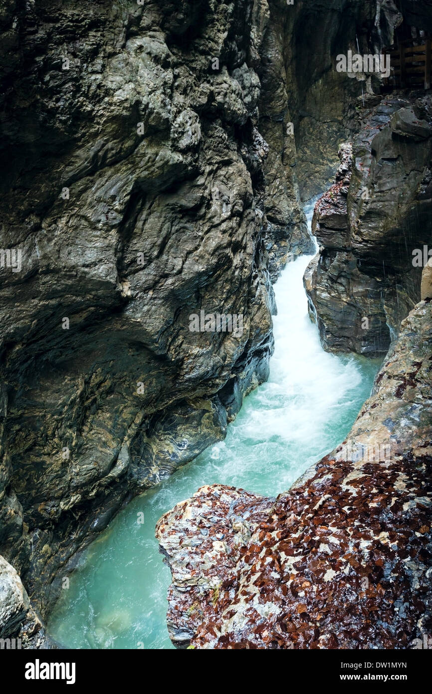 Liechtensteinklamm gorge (Austria Stock Photo - Alamy