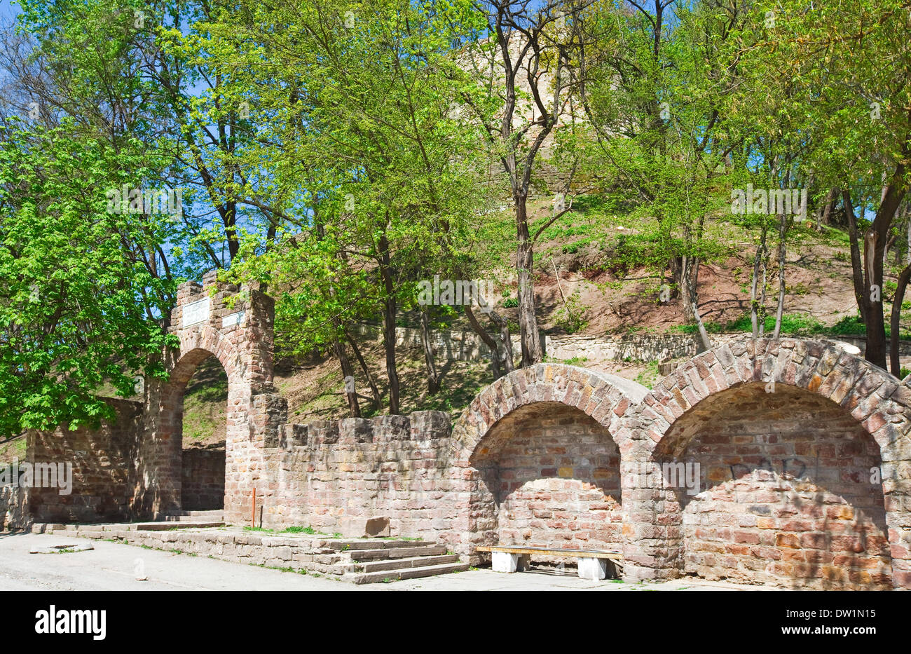 Ancient Terebovlia fortress ruins (Ukraine Stock Photo - Alamy