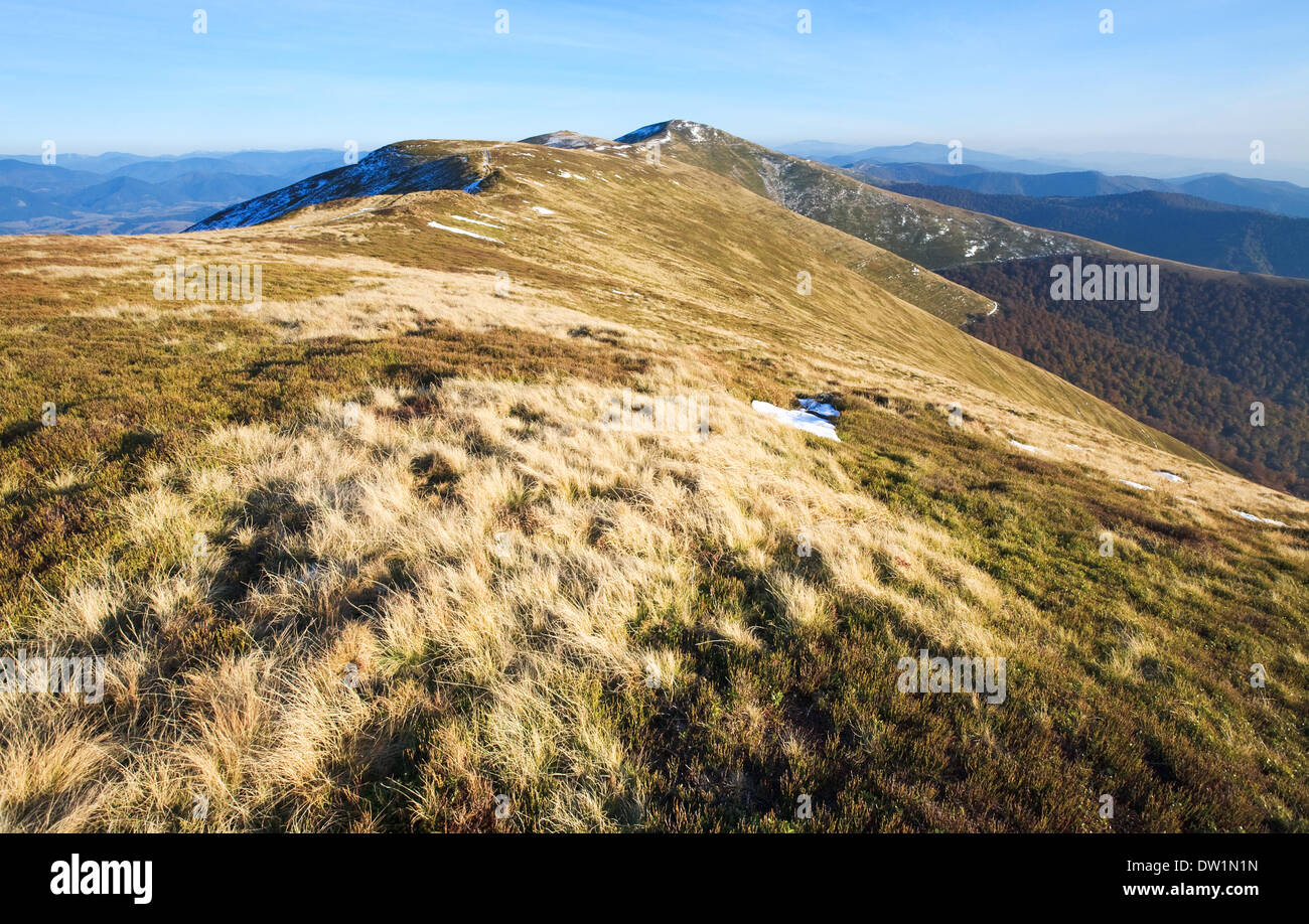 First frost in mountain hi-res stock photography and images - Alamy