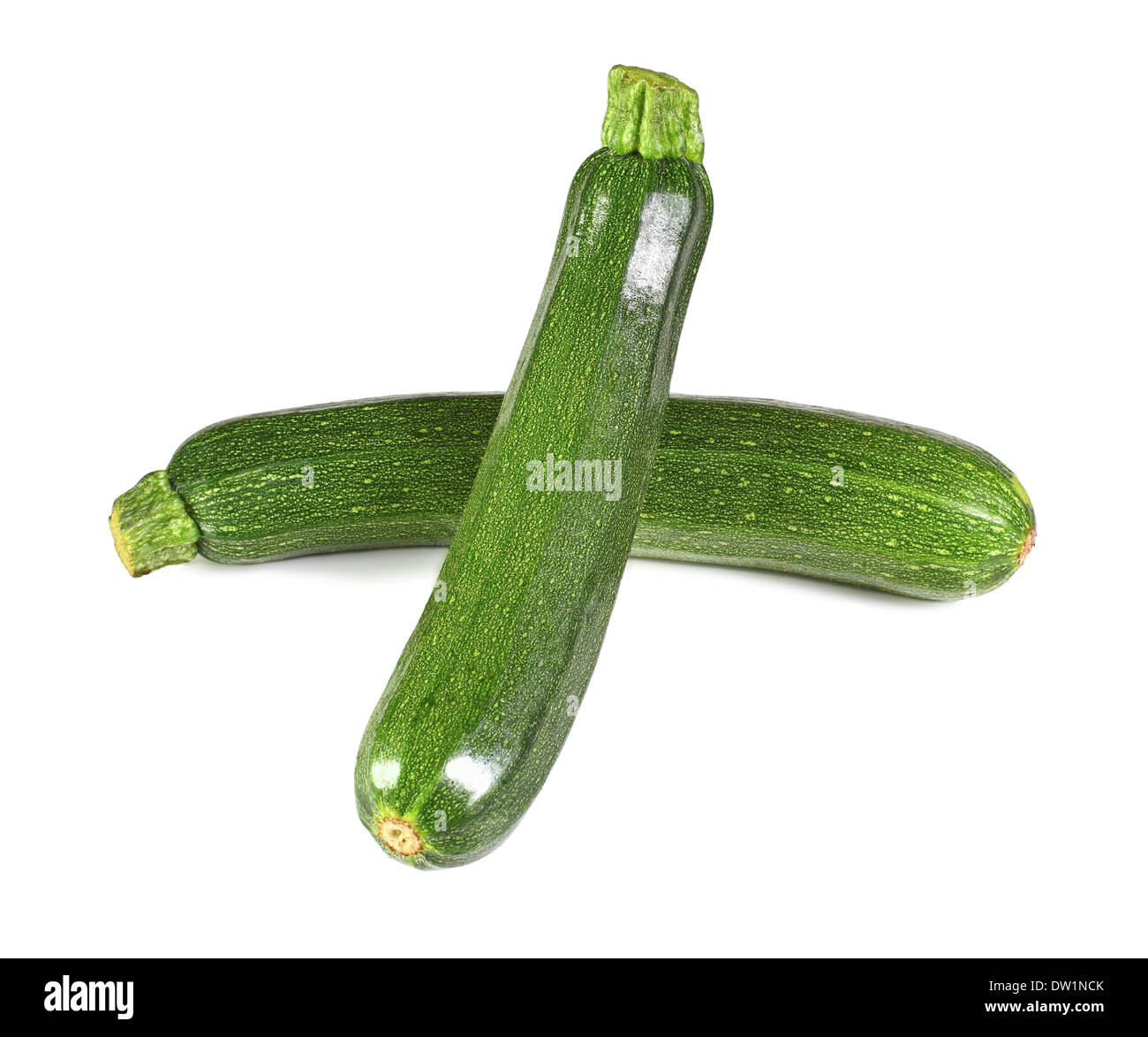 zucchini courgette isolated on white Stock Photo - Alamy
