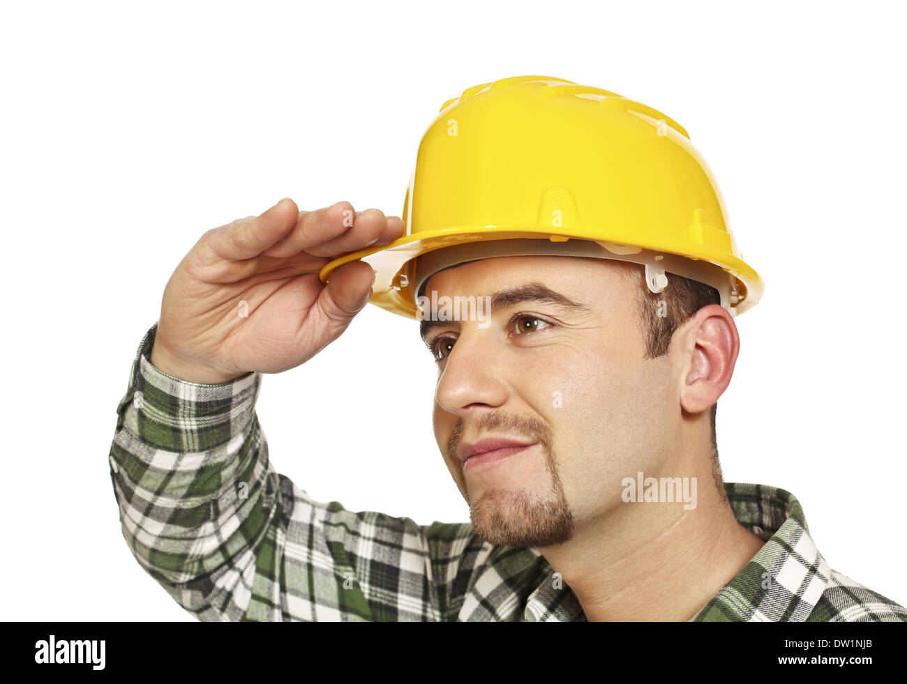 worker looking forward Stock Photo - Alamy