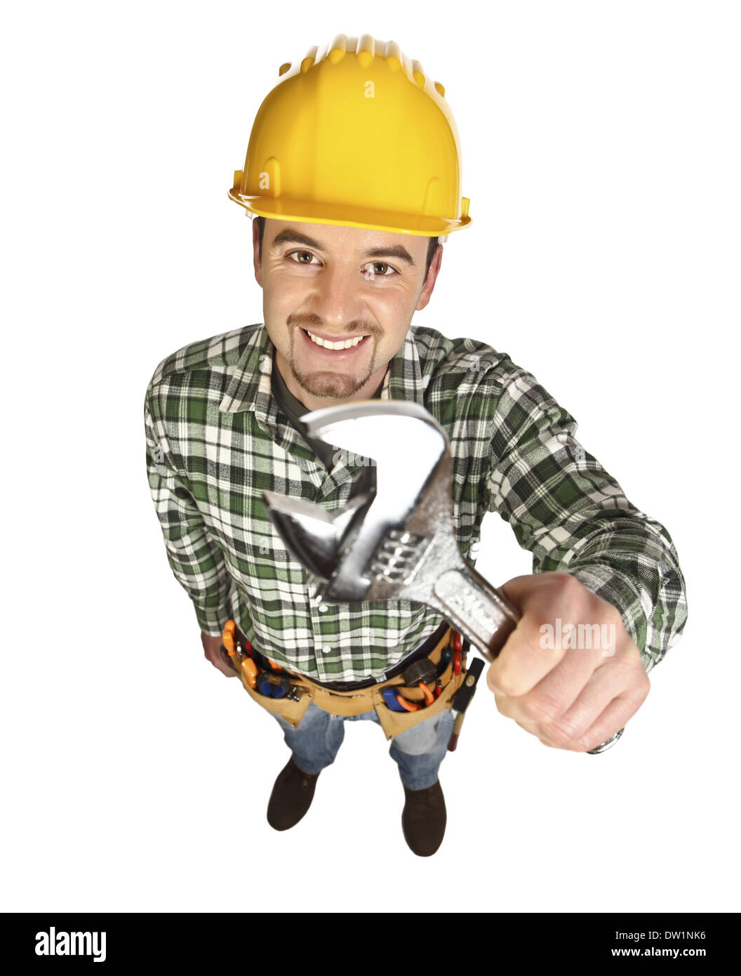 Handyman wrench hi-res stock photography and images - Alamy