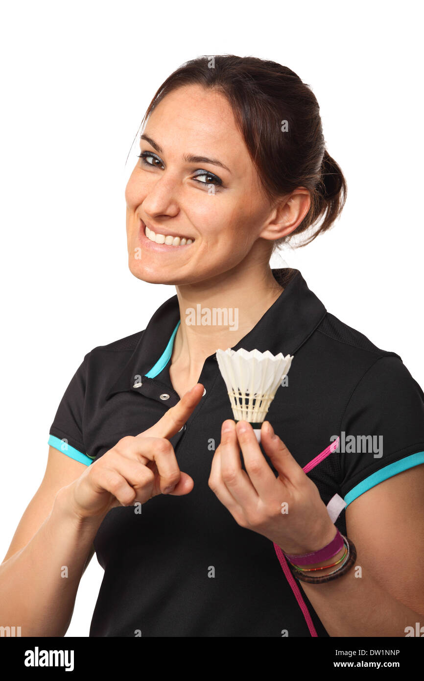 Badminton player sport competition hi-res stock photography and images ...