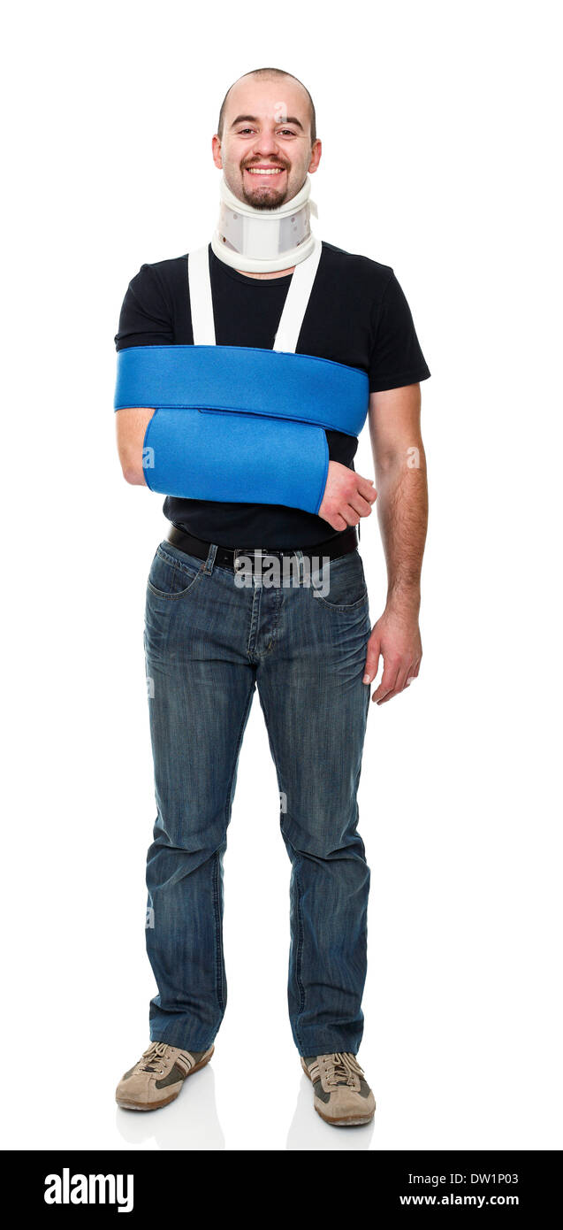 Injury man Cut Out Stock Images & Pictures - Alamy