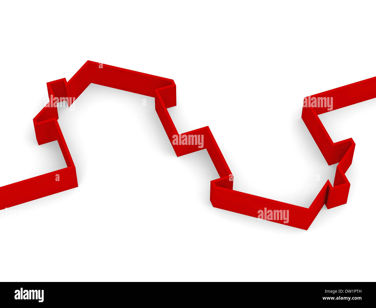 House of ribbon Cut Out Stock Images & Pictures - Alamy