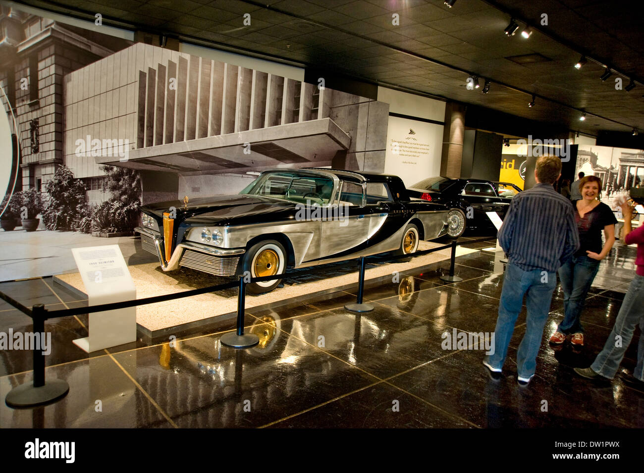1959 Scimitar on Display at the Petersen Automotive Museum in Los ...