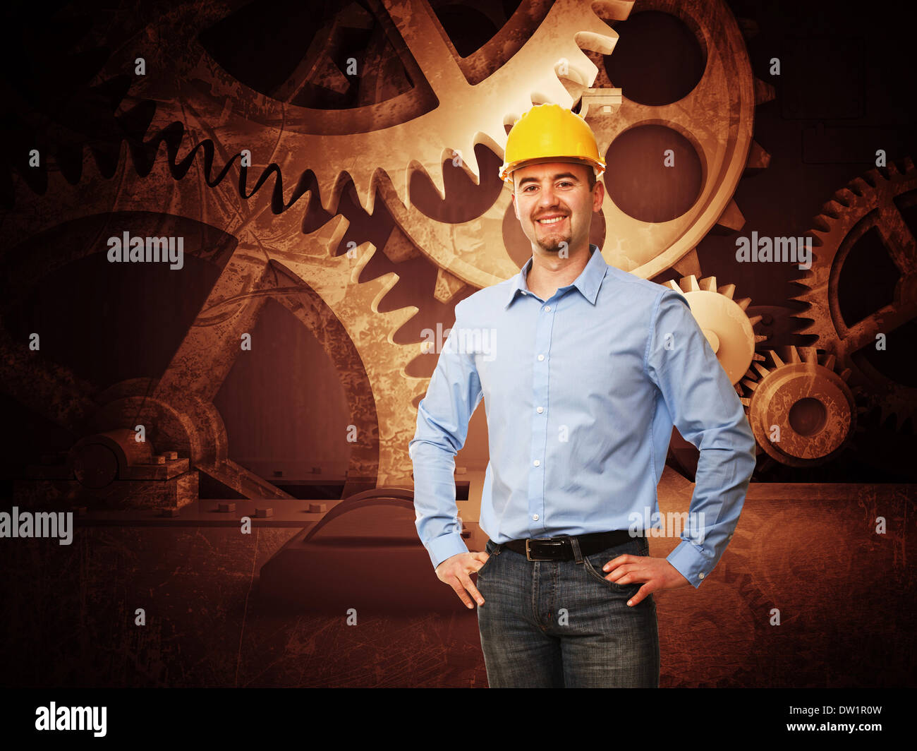 Vintage businessman back hi-res stock photography and images - Alamy