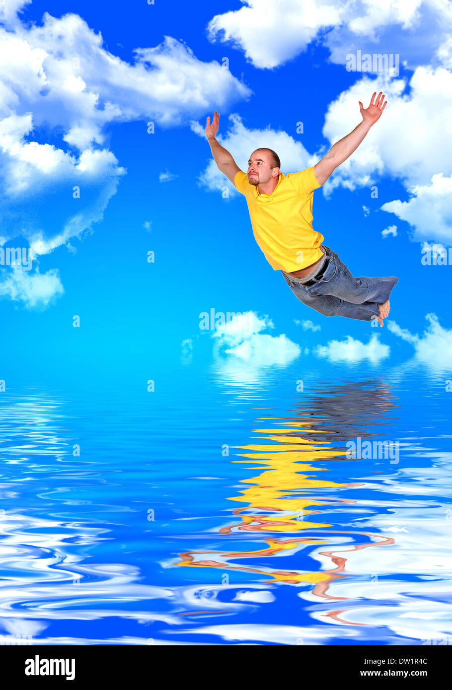 Happy and free Cut Out Stock Images & Pictures - Alamy