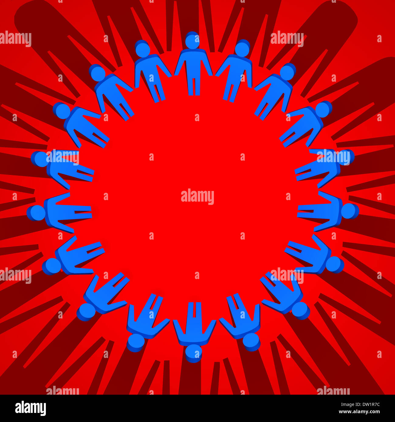 circle of business Stock Photo - Alamy