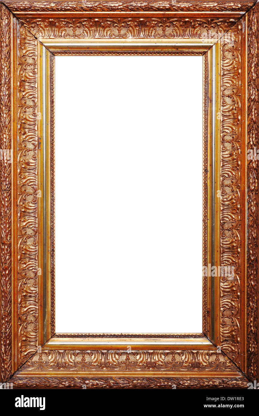 Gold fine art frame hi-res stock photography and images - Alamy