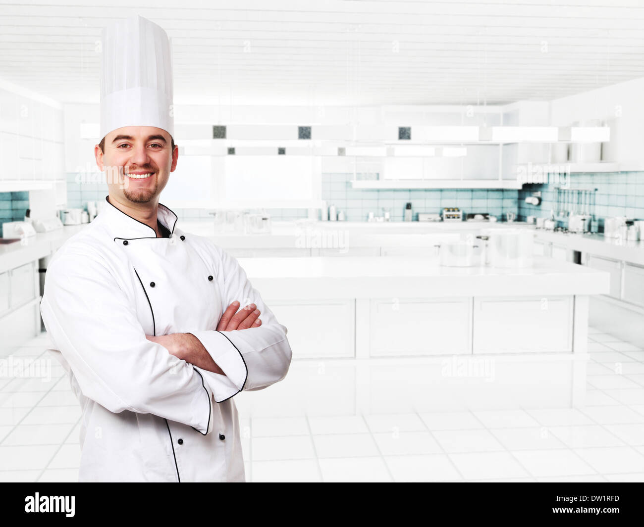 Friendly chef hi-res stock photography and images - Alamy