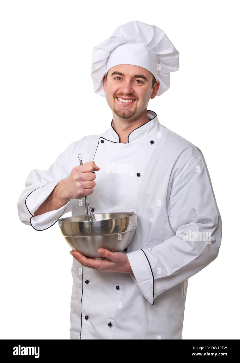 Handsome man chef in hi-res stock photography and images - Alamy