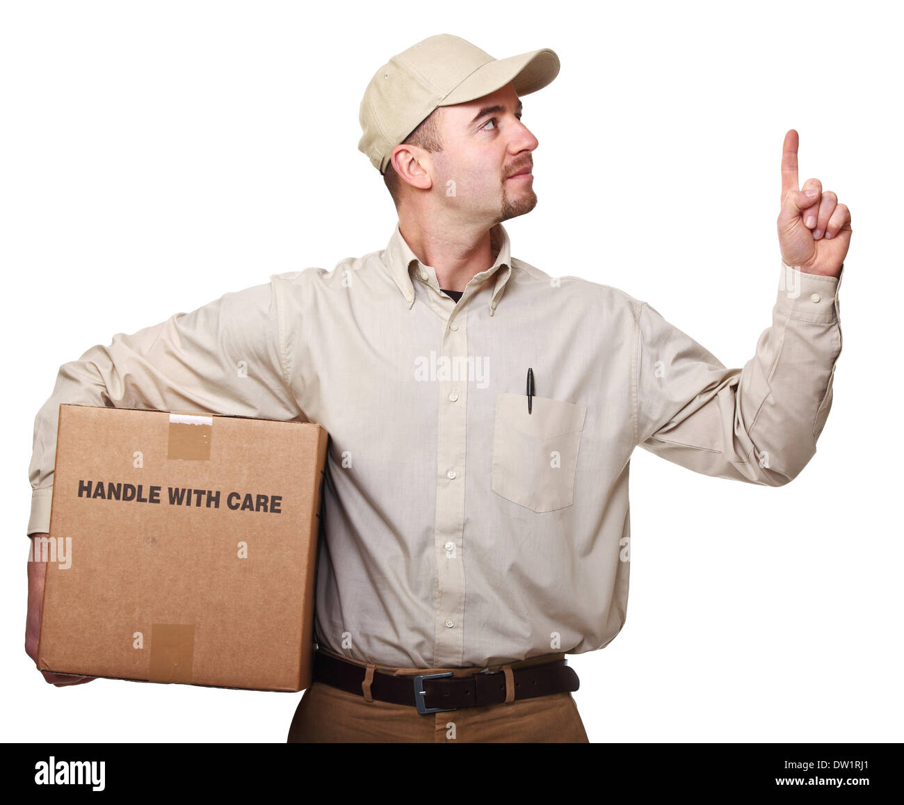 Delivery person f hi-res stock photography and images - Alamy