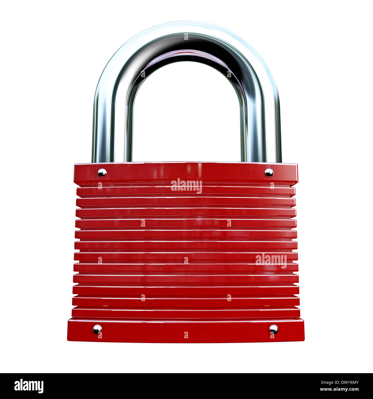 Secure red padlock safety hi-res stock photography and images - Alamy