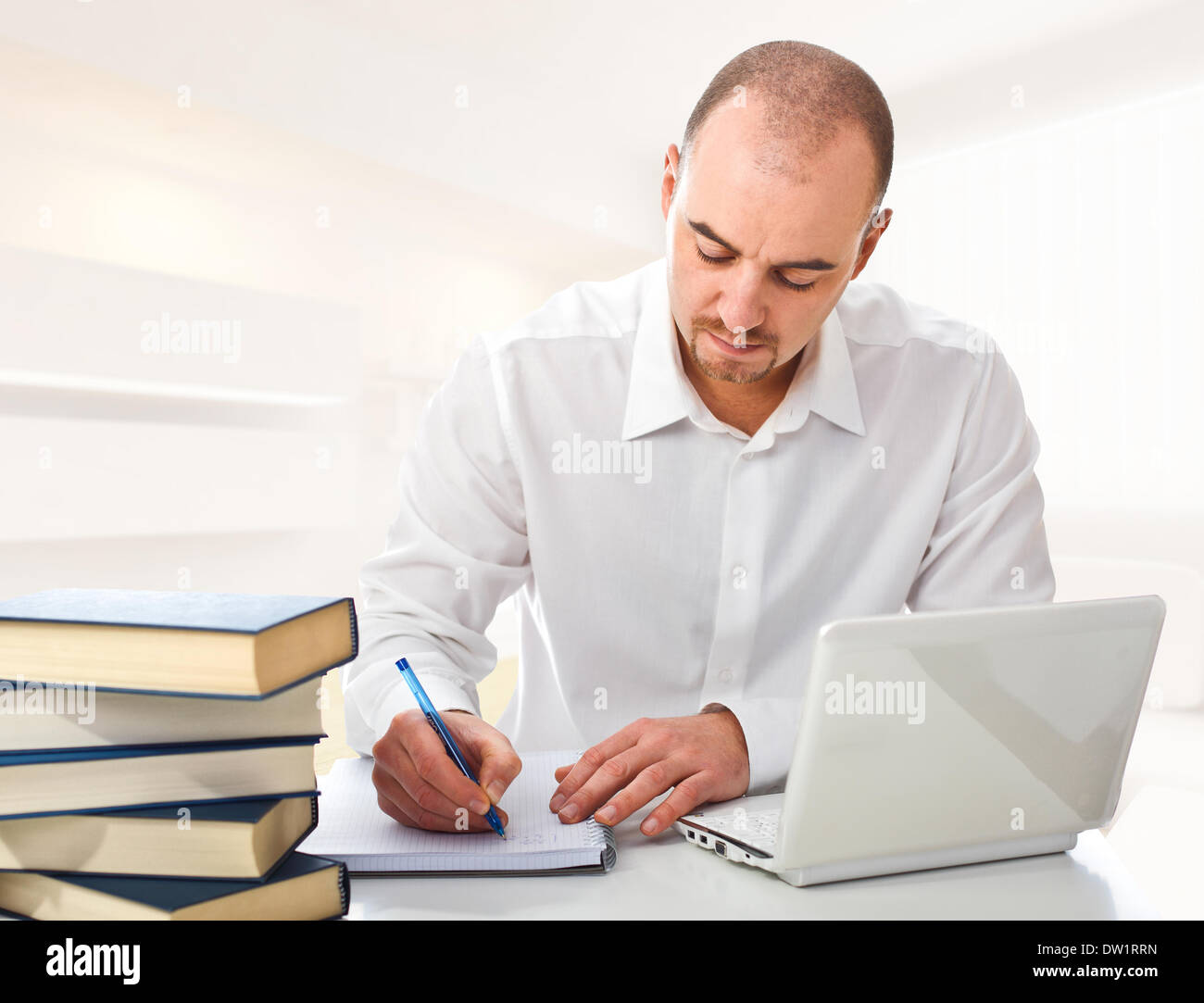 home at work Stock Photo - Alamy