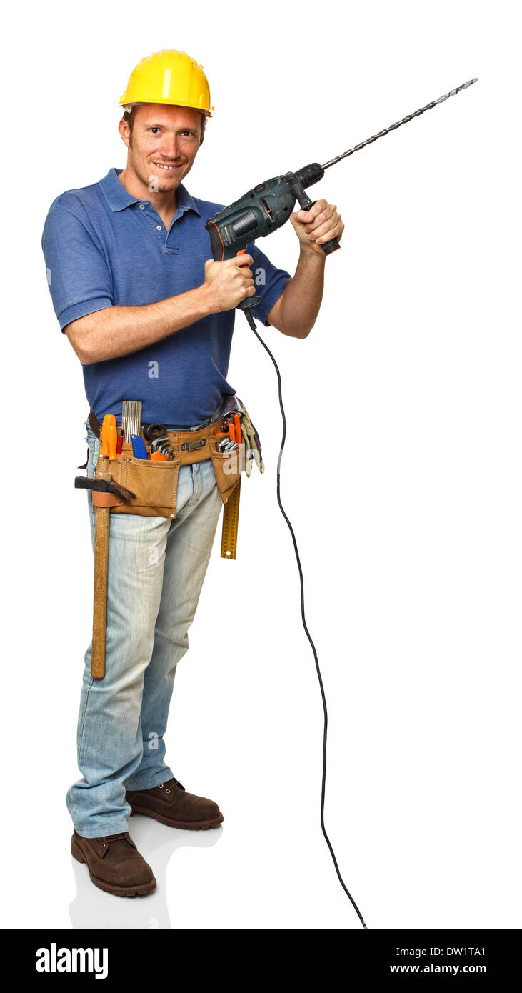 handyman at work Stock Photo - Alamy