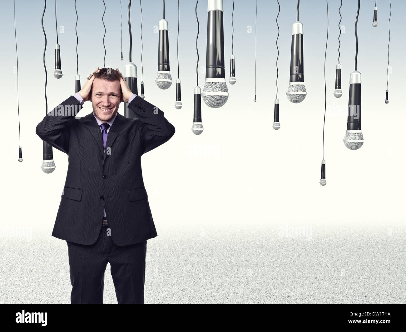 who are listen me Stock Photo - Alamy