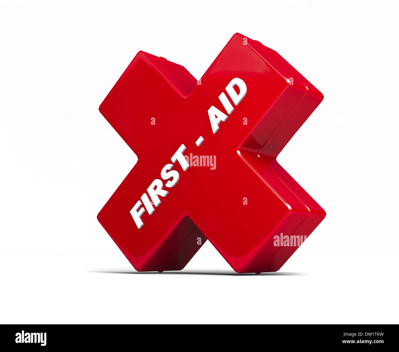 first aid red box Stock Photo - Alamy