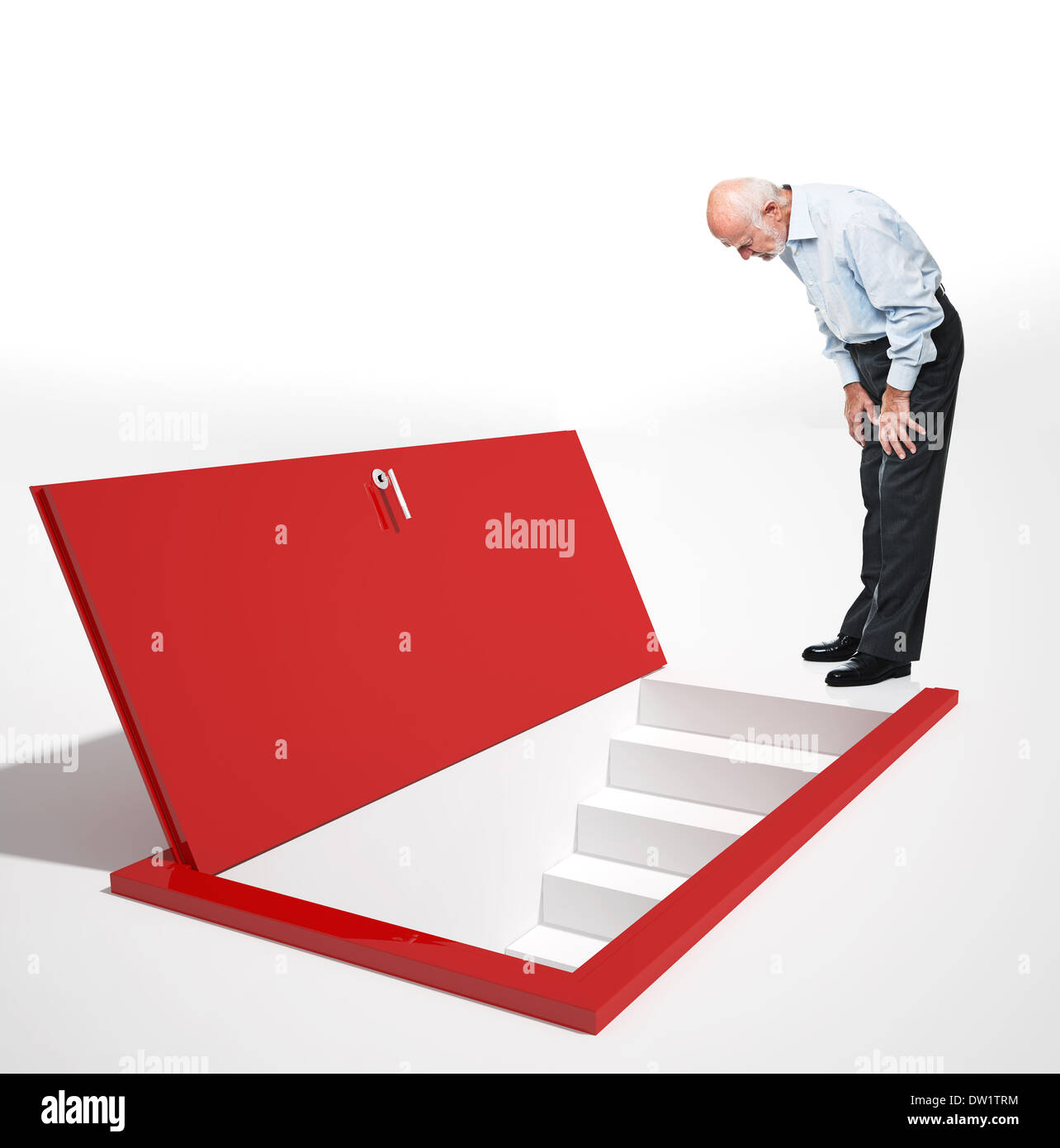 Looking at view illustration hi-res stock photography and images - Alamy