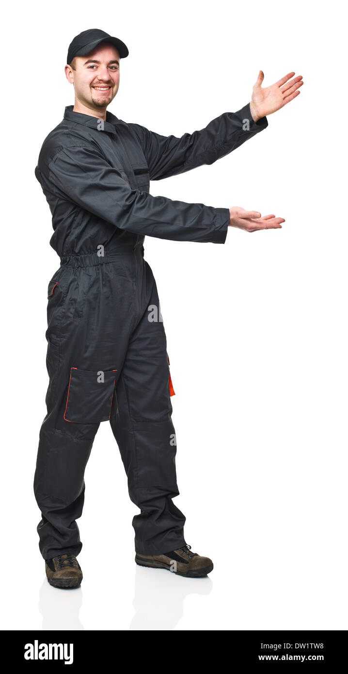 Worker pose hi-res stock photography and images - Alamy