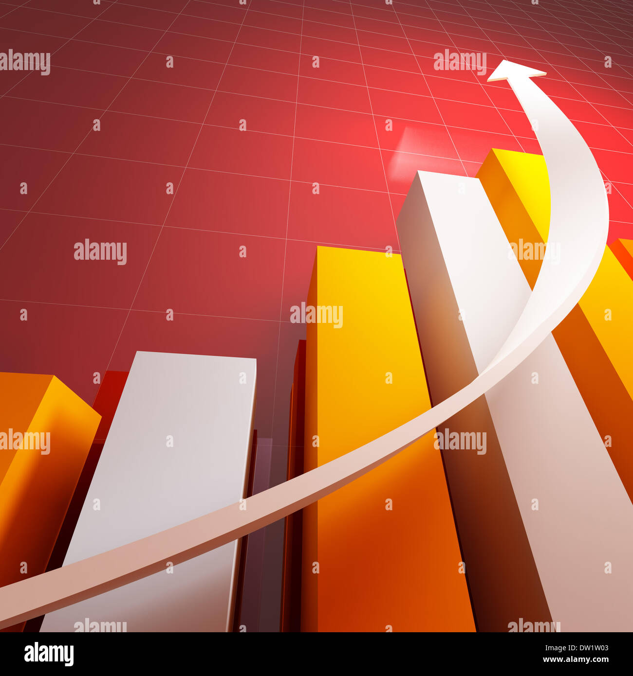 Growing arrow hi-res stock photography and images - Alamy