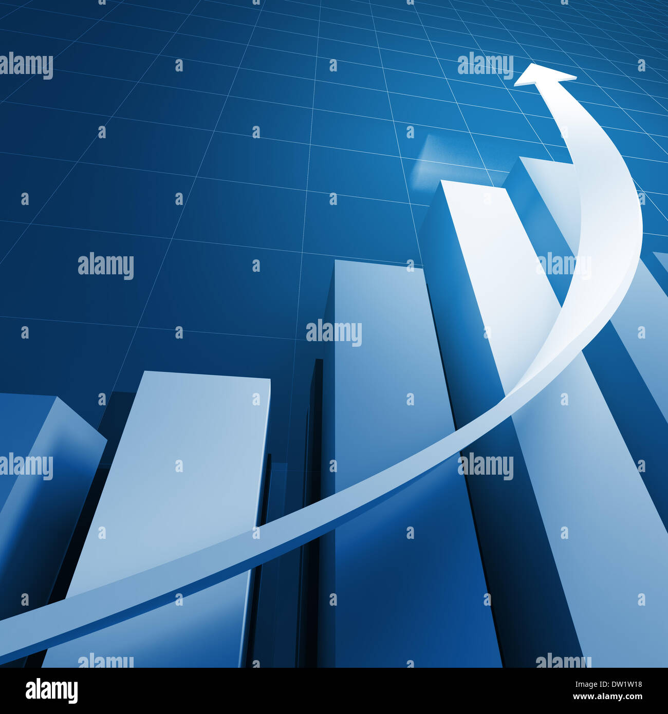 blue stat business background Stock Photo - Alamy