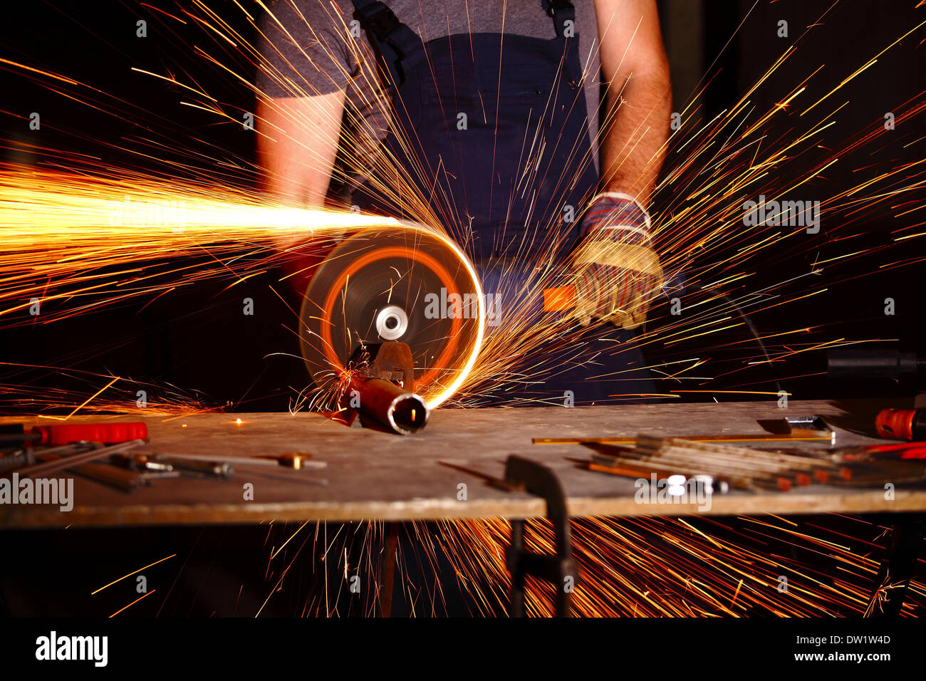 grinder in action Stock Photo - Alamy