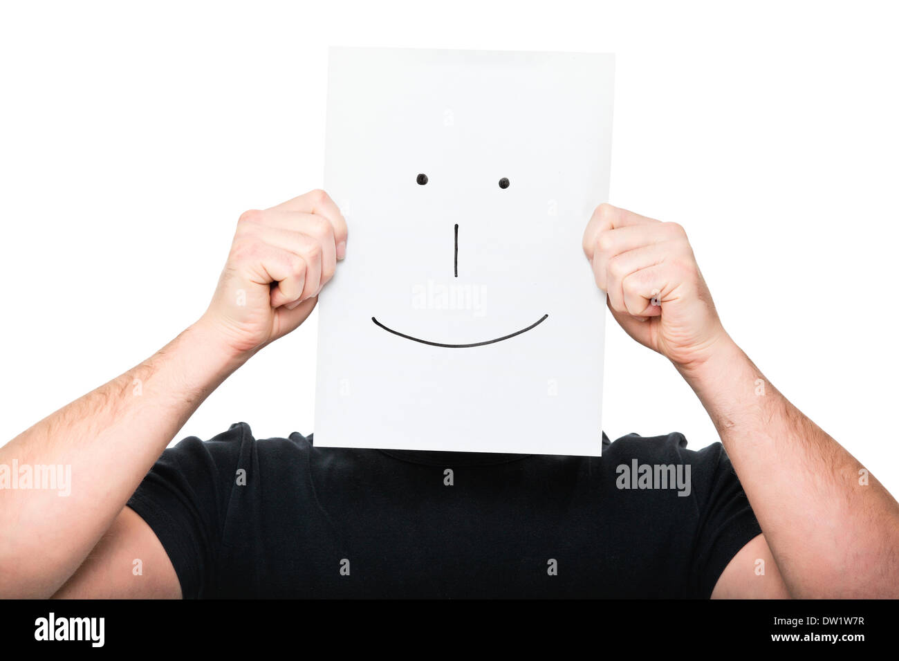 Mad face drawing hi-res stock photography and images - Alamy