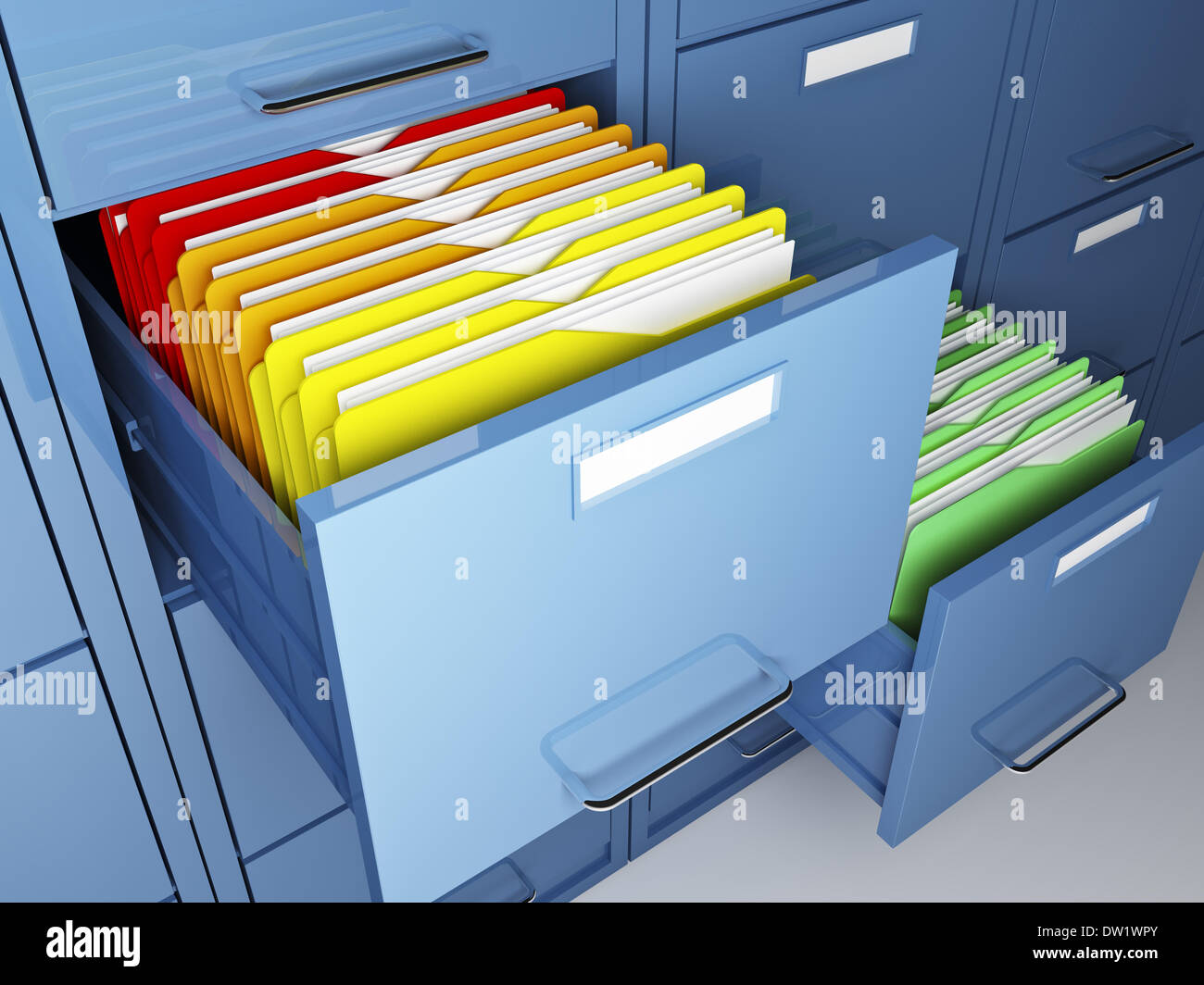 file cabinet detail Stock Photo - Alamy
