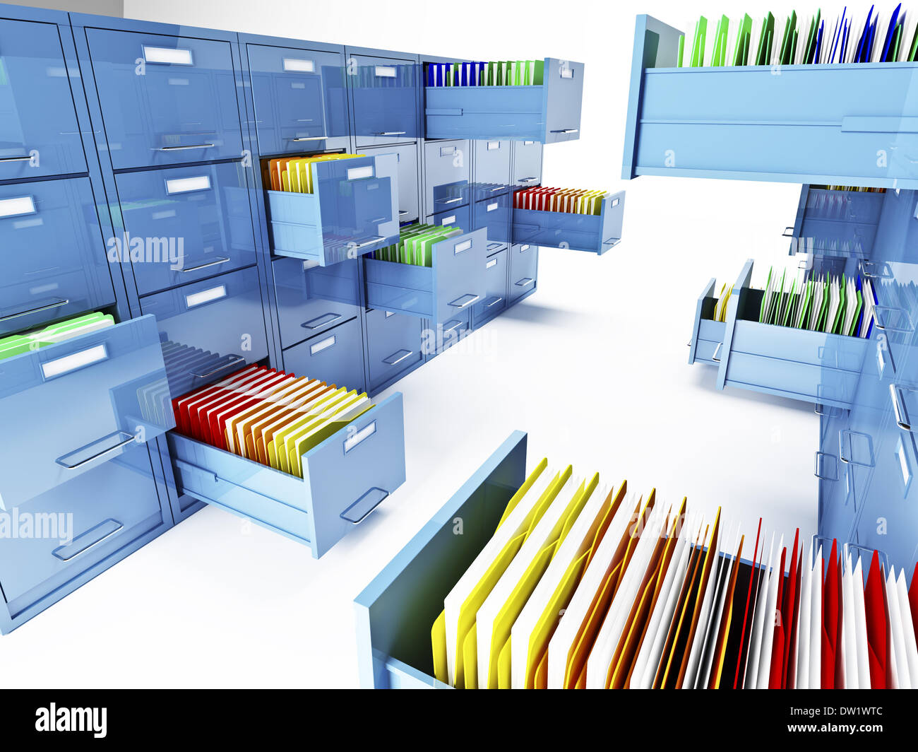 Open file cabinet hi-res stock photography and images - Alamy