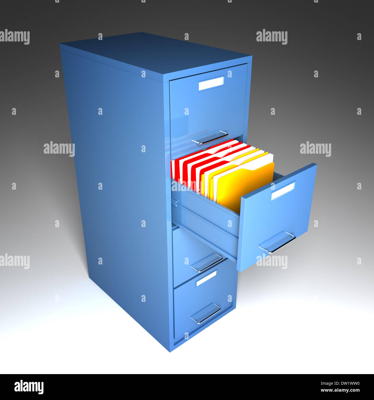 file and folder cabinet Stock Photo - Alamy