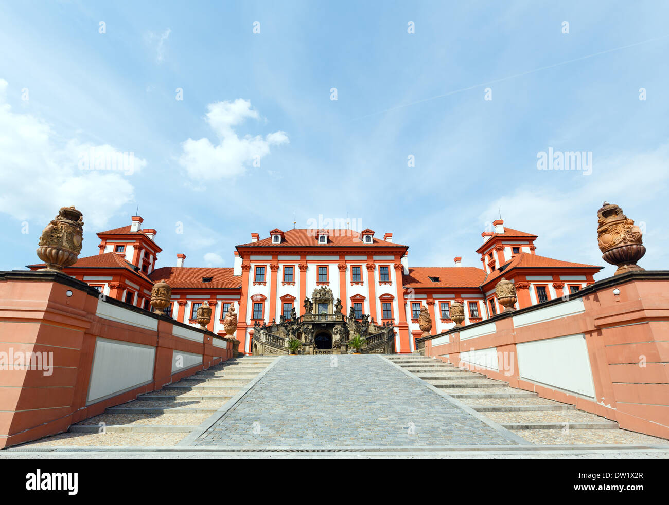 Troja castle sculpture architecture hi-res stock photography and images ...
