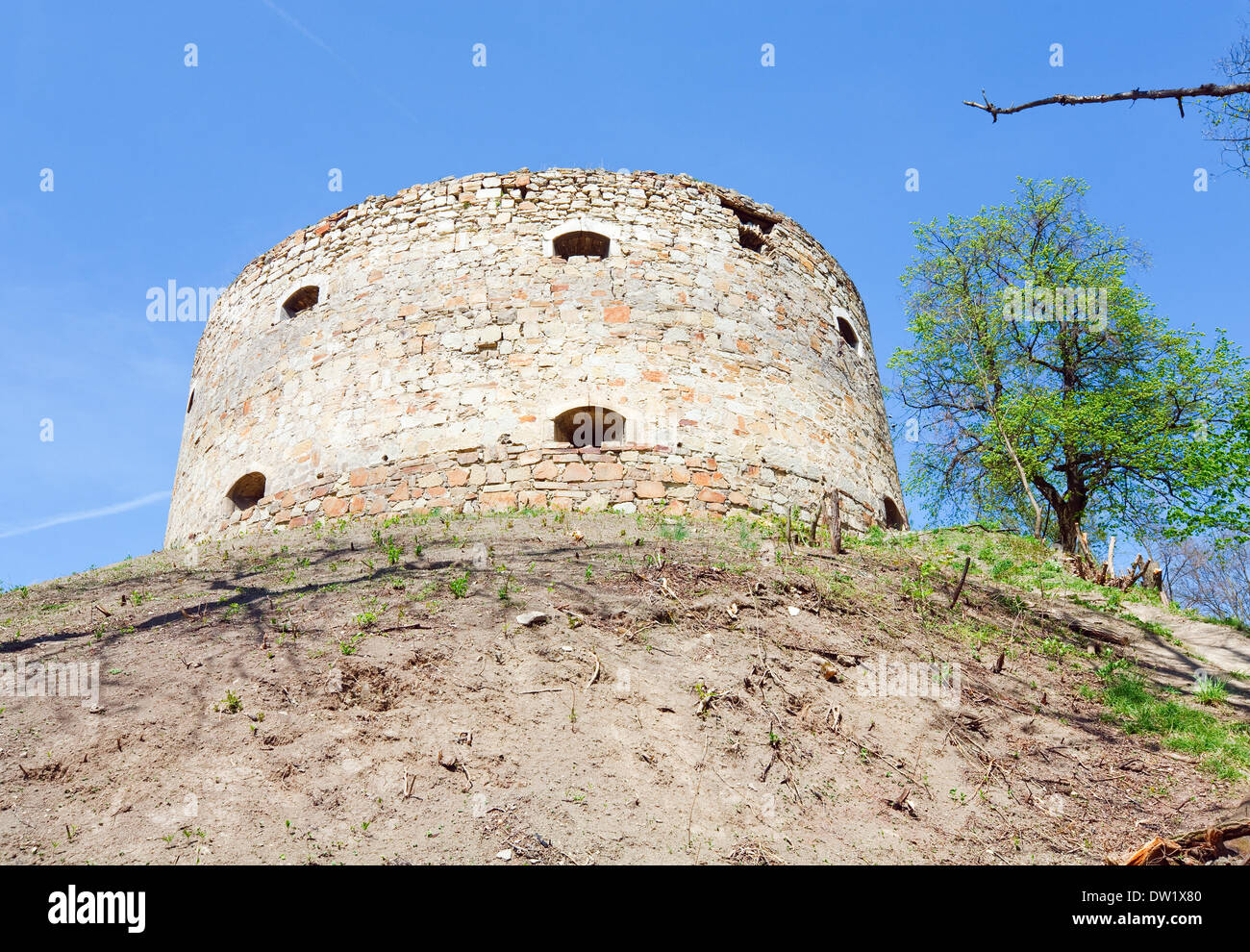 Ancient Terebovlia fortress ruins (Ukraine Stock Photo - Alamy